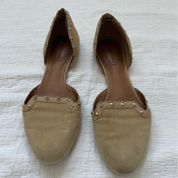 Corso Como | Shoes | Cc Corso Como Regal Suede Dorsay Studded Nude ...